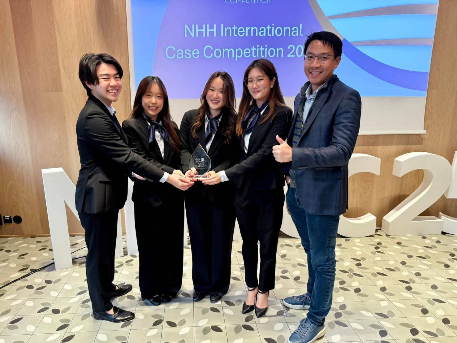 Chulalongkorn Business School won 1st place at the NHH International Case Competition 2025 in ...